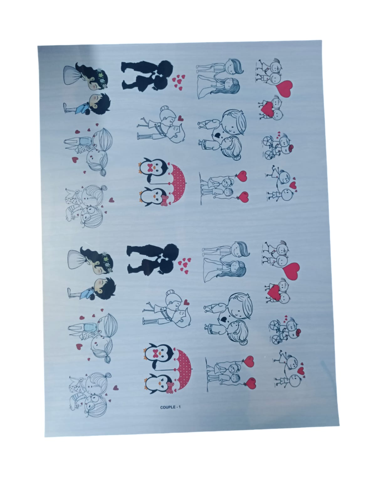 RESIN INSERT SHEET COUPLE 1